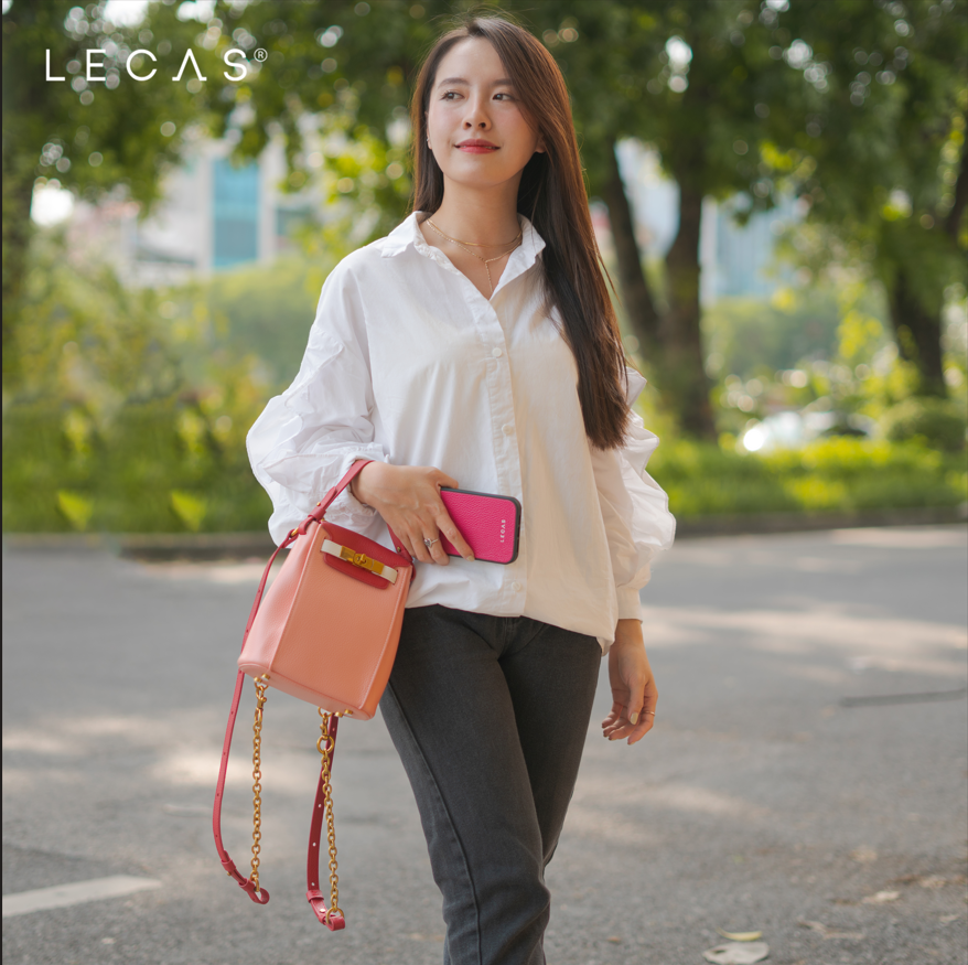 Balo WOW DA THẬT LECAS đa năng, đa phong cách